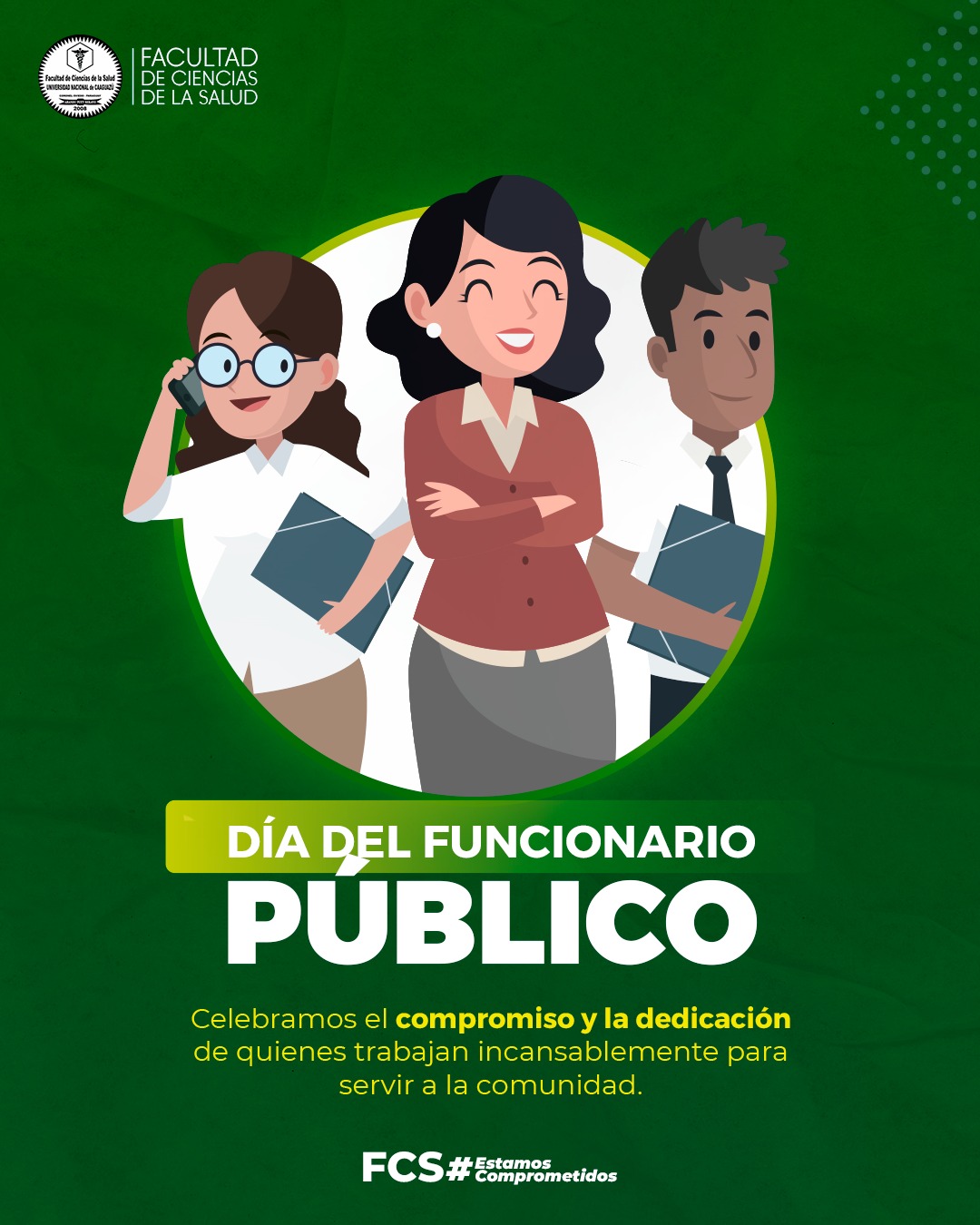 ¡Feliz Día del Funcionario Público! - Facultad de Ciencias de la Salud